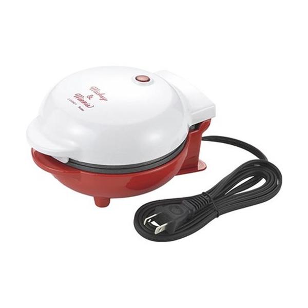 【発売日：2024年11月14日】ミッキー&amp;ミニーパンケーキメーカー特長かわいらしいコンパクトサイズのパンケーキメーカー。焼き上がりにミッキーとミニーのかわいい顔の焼き印が付きます。仕様材質:本体:フェノール樹脂、プレート:アルミダ...