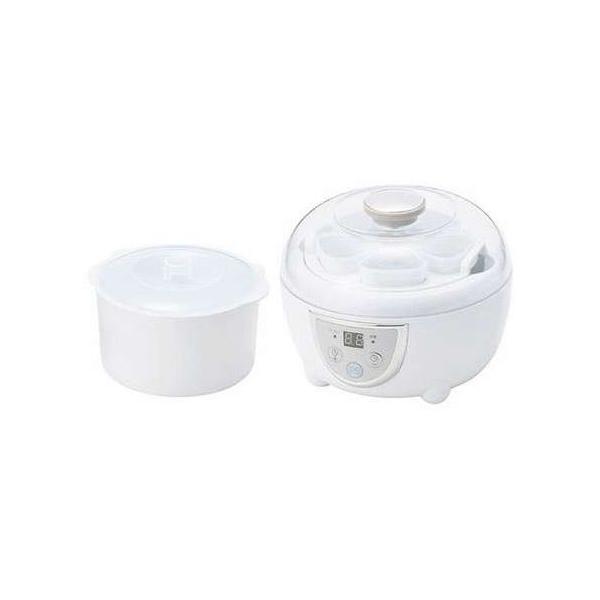 【発売日：2026年02月27日】食材を下ごしらえした後は、メニューボタンで「ヨーグルト」か「甘酒」のモードを選択し、調理時間を設定するだけ!発酵に適した温度を保つので失敗が少なく調理ができます。大容器(800ml調理用)と小容器(100m...