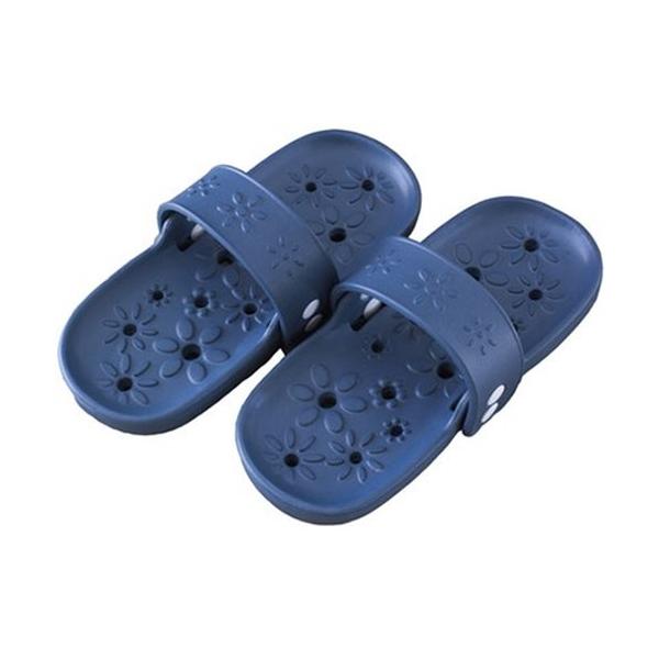 【発売日：2024年11月14日】両履きサンダルフルールMインディゴブルー特長○前・後どちらからでも履ける両履きサンダル○可動式ベルトでらくらく履きやすい!○通気&amp;水はけ穴開きソール仕様商品サイズ(約):W100×D256×H85m...