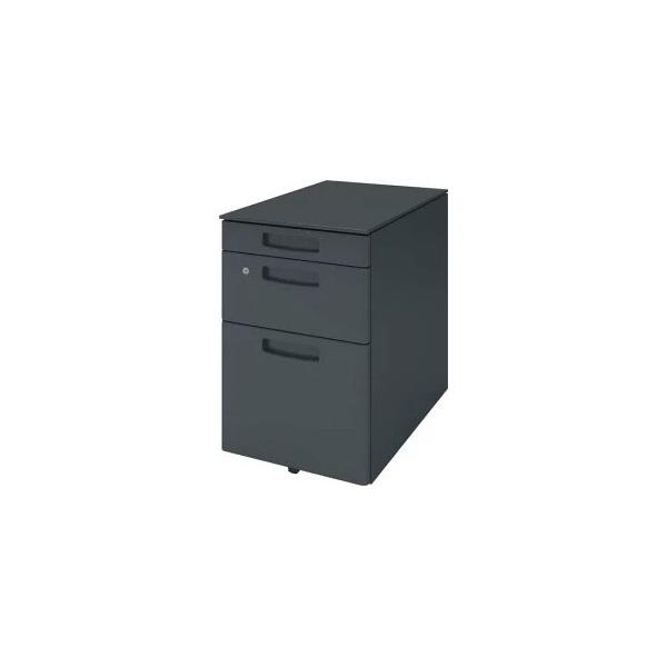 【発売日：2023年02月09日】【商品説明】シリンダー錠は開閉表示付き【商品詳細】●外寸法/幅395×奥行602×高さ600mm●材質/天板：スチール(焼付塗装)本体：スチール(焼付塗装)、樹脂(ABS)、キャスター：樹脂(POM,PA)...