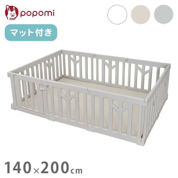 【発売日：2025年05月07日】●商品名ベビーサークルTREE140×200cmプレイマットCLEANセット●サイズ〈ベビーサークル〉内寸(外寸)約 140×200×60(147×207×60)cm〈プレイマットCLEAN〉約 140×2...