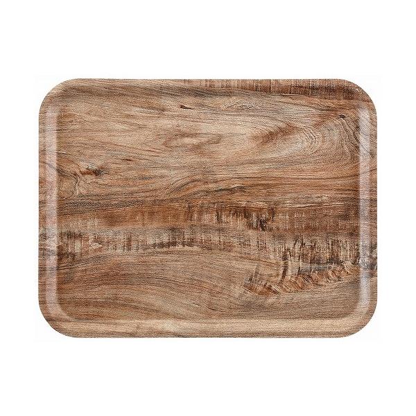 【発売日：2023年01月25日】■商品説明●ヴィンテージ調で温かみのあるトレイ。●カフェトレイとしてだけでなく、学食や社食用のトレイとしても。●見た目だけではなく、触った質感もリアルに表現。●クラフトペーパー＋メラミンで丈夫。■直径・サイ...