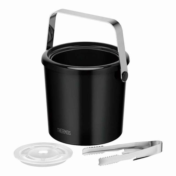 【発売日：2026年02月09日】●氷を長時間キープでき、結露しにくい二重構造。●スタッキング可能なので収納場所に困りません。●アイストング付。●洗浄機対応●容量(L):1.4