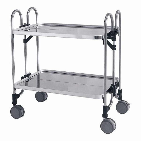 【発売日：2026年02月09日】●材質:本体/SUS430ステンレス・キャスター/ナイロンエラストマー●キャスター:双輪φ100×4自在(2輪ストッパー付):●耐荷重:30kg(1段あたり):●中棚有効間口:KEA-2/512×404・K...