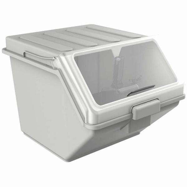 【発売日：2026年02月09日】●スタッキングしスペースを効率利用!●透明スライドリッドにより食材保管も簡単に!●凹凸の少ない内面加工ですので汚れを残さず洗浄しやすいです。●材質:本体/ポリプロピレン、蓋・スプーン/ポリカーボネイト●耐熱...