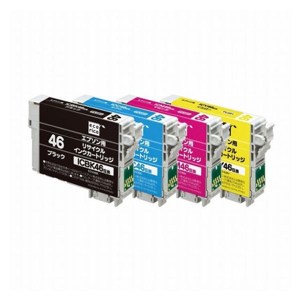 【発売日：2023年10月03日】【商品説明】■対応カートリッジ:EPSON IC4CL46 4色セット品 対応 ■対応機種:PX-101/PX-401A/PX-402A/PX-501A/PX-A620/PX-A640/PX-A720/PX...