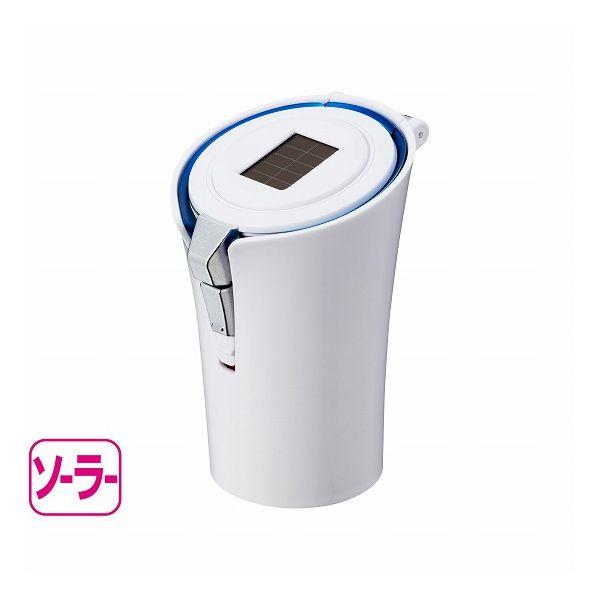 【発売日：2024年04月26日】【商品説明】：全開灰すて機能で溜まった吸殻を丸ごと全部捨てることが可能：フタが90度、消火部が180度にそれぞれ開くソーラー灰皿：スーパースリムの太さまで（5〜8ｍｍ）対応の消火穴とタバコ置き