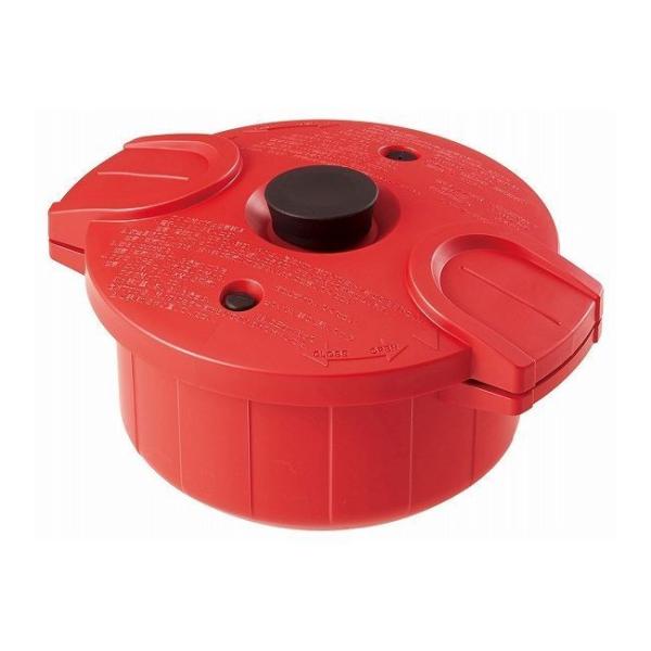 【発売日：2021年07月27日】【商品説明】電子レンジで美味しく圧力調理。材料を入れて電子レンジで加熱するだけ。圧力調理で加熱時間が短縮。軽量でお手入れ簡単なプラスチック製。火を使わないので、どなたでも安心安全にお使いいただけます。ごはん...