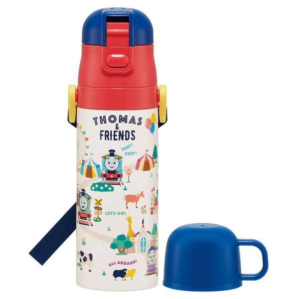 【発売日：2025年03月07日】そのまま飲めるダイレクトキャップユニットには誤作動による開閉を防ぐロック機能付き。氷が入れやすいワイド口径。ネームプレート付きのショルダーベルト＆お名前シール付き。真空二層構造なので、保冷・保温効果が長持ち...