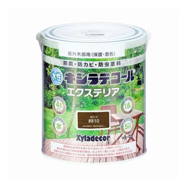 【発売日：2026年01月19日】【商品情報】●防腐・防カビ・防虫塗料。●においが少ない水性タイプ。●木目を生かした半透明仕上げ。●屋外木部用(保護・着色)。●乾燥時間の目安:4時間以上。