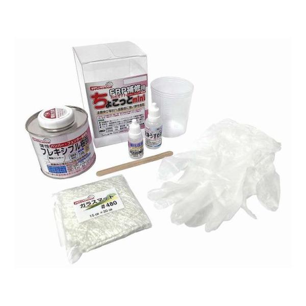 【発売日：2025年09月01日】●塗膜伸び率85%振動部に強い弾性樹脂【商品情報】●耐振動性に強くバンパー、バイクフェンダーの補修や補強に最適です。柔軟性・耐振動性が欲しい成型品の製作や補修に最適。●FRP製品の補修時に使用する資材・道具...