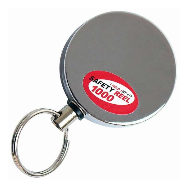 【発売日：2025年11月06日】商品情報●工具などの落下防止に!。●ベルトに装着して使用するワイヤーリール式落下防止グッズです。●最大荷重は1kg、ワイヤーは最長1000mmです。●最長(mm):約1000。●ワイヤー径(mm):約0.8...