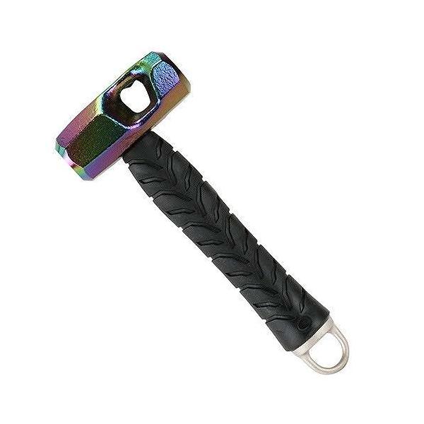 【発売日：2026年02月17日】商品説明【用途】●足場の組立て、取り外し作業。【商品説明】●カラビナから簡単にはずせ、片手で簡単スピード脱着できます。●ハンマー頭部に取付用の穴が開いており、片手で簡単に取り付け取り外しができます。●頭部に...