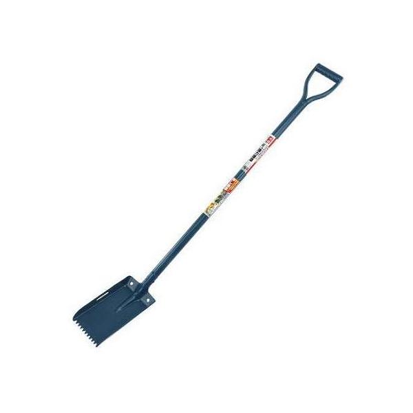 【発売日：2026年01月21日】【用途】●側溝の除草作業、泥すくい。【商品説明】●狭い場所の除草や泥よけ作業に最適です。●ヘッドは細かいキザ刃仕様で、泥や雑草などをねじ切ります。●ショベルと同じYグリップを採用し、しっかり握れて力が入れや...