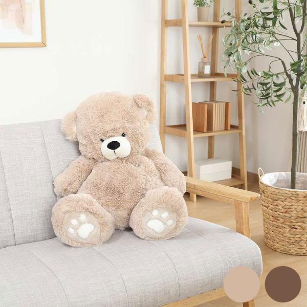 【発売日：2025年05月01日】■商品サイズ幅45×奥行48×高さ50〜70cm■素材ポリエステル■生産国中国■特徴いつもそばに。愛に溢れた、くまのぬいぐるみ。クリっとした目にぽてっとした鼻が特徴の愛されフェイス。見ているだけでほんわかし...