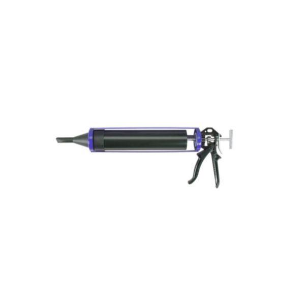 【発売日：2022年01月18日】【商品特長】【用途】モルタルの目地への注入作業。【機能・特徴】コーキングガンメーカーがコーキングガンのメカニズムを応用して開発したハンドルです。握るだけで材料を施工できるモルタル注入用のコーキングガンです。...