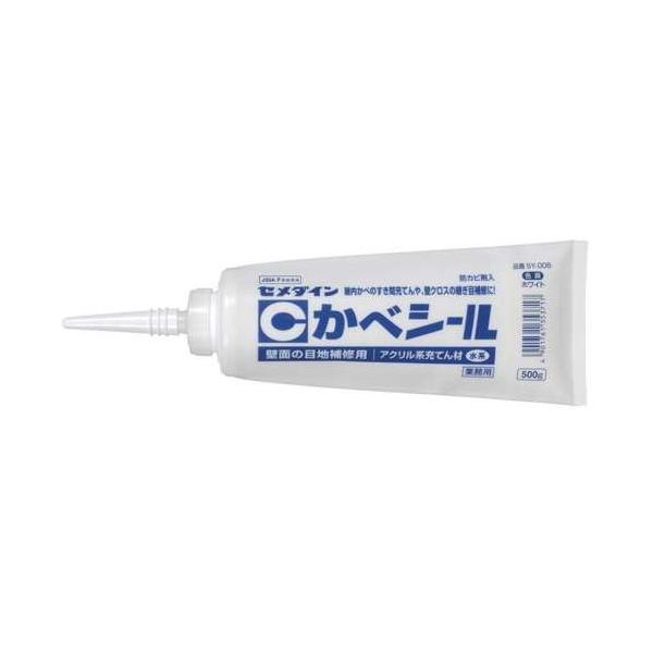【発売日：2017年02月17日】【用途】屋内かべのすき間充てんや壁クロスの継ぎ目補修。【機能・特徴】水性アクリル系で塗装ができ、滑らかなのでチューブから直接シールするほか、ヘラでの塗りつけも可能です。【仕様】●内容量：500g。●色：ホワ...