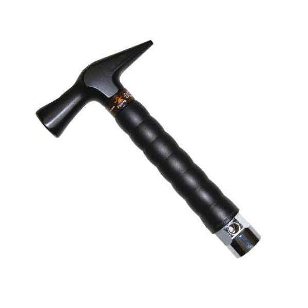 【発売日：2022年01月18日】【商品特長】【用途】電設工事用ハンマー。【機能・特徴】腰袋へ収納できるコンパクトサイズです。ソケット部で、モンキーレンチの使用ができます。【仕様】●全長(呼び寸法)：185mm。●重量：370g/w。●対応...