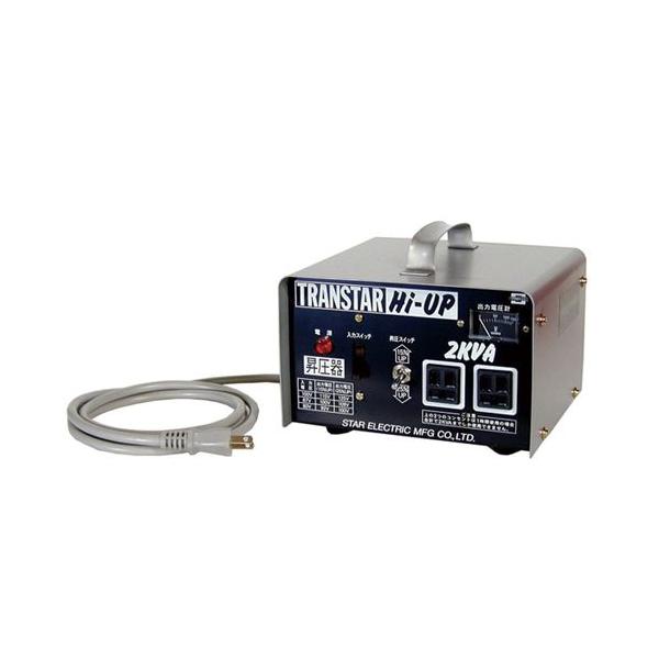 【用途】100Vの電圧を115V・125Vに変換する。【機能・特徴】15%UP/25%UP昇圧スイッチ付(出力電圧が入力電圧の15%UPと25%UPの2種類選択できます)　ブレーカー付　パネル埋め込みタイプの電圧計採用。【仕様】●定格容量：...