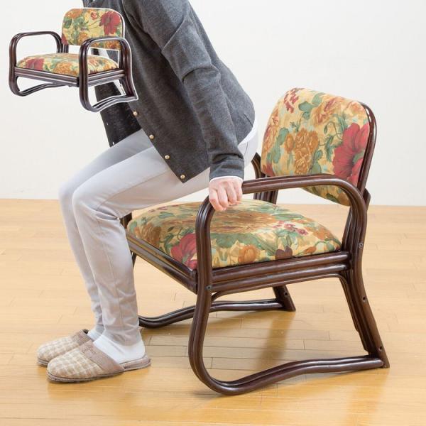 【発売日：2021年12月17日】■サイズ：(約)幅55×奥行49×高さ53cm、座面高：(約)24cm、座面：(約)幅45×奥行39.5cm、背もたれクッション高さ：(約)25cm、肘の高さ：(約)38cm■重さ：(約)4.4kg■耐荷重...