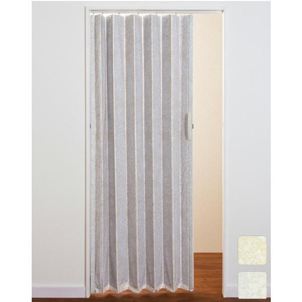 【発売日：2018年07月09日】サイズ：W100×H174cm。スタンダードなアコーデオンドアです。握りやすい大型取っ手採用。プラスチックレールなので取付場所に合わせてレールのカットが可能です。