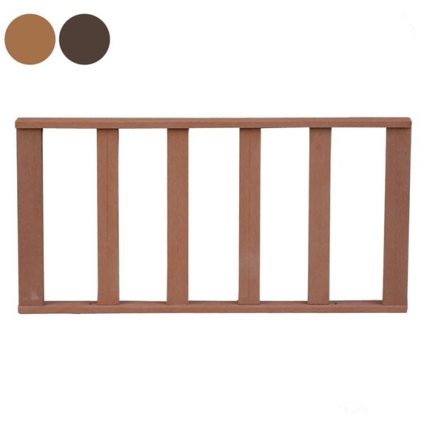 【発売日：2022年12月26日】■商品名 人工木ウッドデッキ ecofeel（エコフィール）ストレートフェンス■カラー・型番 ライトブラウン…PWDE-ST-LBRダークブラウン…PWDE-ST-DBR■サイズ 幅 約900×奥行 約50...