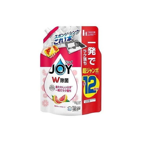 【発売日：2025年03月13日】【商品詳細】ジョイが更に成分アップグレードに成功し、高い洗浄力と消臭力の両立を実現！食器洗いの中で一つの大きな悩みである頑固なニオイを伴う焦げ付き汚れも、ジョイの洗浄＋消臭力で一発洗浄。二度洗いを防止するこ...
