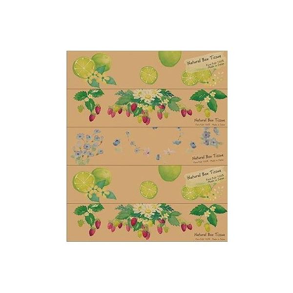 【発売日：2025年04月15日】【商品詳細】一般的なティシューと比べ嵩が高く、ふんわり柔らかなティシュー。厳選されたピュアパルプ１００％を使用。クラフトボックスカートン採用。フルーツやお花を自然な色合いで表現した爽やかなデザイン。成分:ピ...