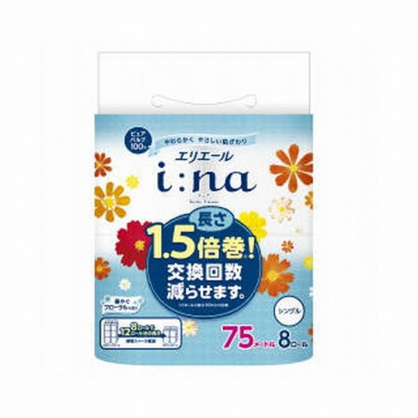 【発売日：2023年06月08日】このページは4902011824186単品が20個セットの商品ページです【商品特徴】●８ロールで１２ロール分の長さ。面倒なトイレットペーパーの交換回数の軽減。●持ち運びやすく、保管に場所を取らないコンパクト...