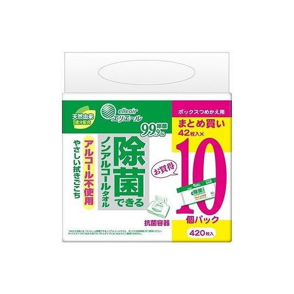 【発売日：2025年04月10日】【商品詳細】●９９．９％除去●天然由来のグレープフルーツ種子抽出エキス配合●ベタベタしない！手肌スッキリ処方●杉綾不織布で菌も汚れもしっかり拭き取り除去●詰め替え用メーカー名:大王製紙生産国・加工国:日本内...