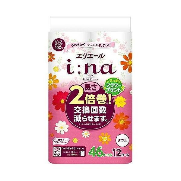 【発売日：2023年12月08日】こちらは4902011821277単品が6個セットの商品ページです。以下、単品説明文【単品商品説明】●長さ２倍巻の４６ｍでたっぷり長持ち。※１ロールの長さ２３ｍとの比較。●トイレを明るい雰囲気にするフラワー...