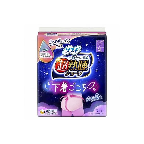 【発売日：2023年12月13日】※本商品ページは【単品8個セット】の商品ページです。【単品商品説明文】※以下、すべて単品の場合の商品説明です。超熟睡ショーツは、下着のような履きごこちで一晩中モレ安心、ぐっすり熟睡。ナプキンとショーツが一体...