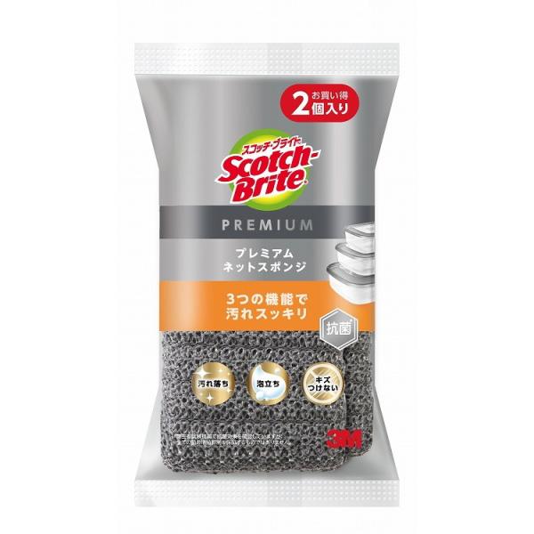 【発売日：2023年05月15日】このページは4550309178871単品が10個セットの商品ページです【商品特徴】スコッチブライトプレミアムネットスポンジ２個入り【製造者】スリーエムジャパン株式会社【生産国】日本【単品内容量】2個※メー...