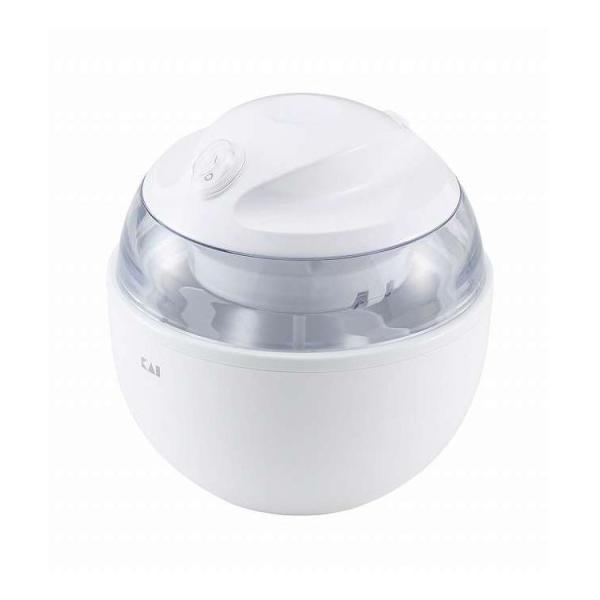 【発売日：2025年06月20日】【商品詳細】・お客様の声を反映した冷凍庫でスペースに困らないコンパクトサイズ。・材料を入れて約２０分で適度に空気を含んだなめらかなアイスに・アイスクリーム、シャーベット、フローズンヨーグルト等いろいろ楽しめ...