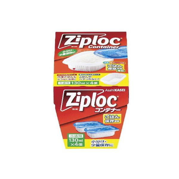 【発売日：2023年06月06日】このページは4901670116502単品が4個セットの商品ページです【商品特徴】ジップロックの、ごはんの冷凍保存用のコンテナーです。容器側面の溝を、電子レンジ加熱時に発生するスチームが通り、ムラなく加熱で...