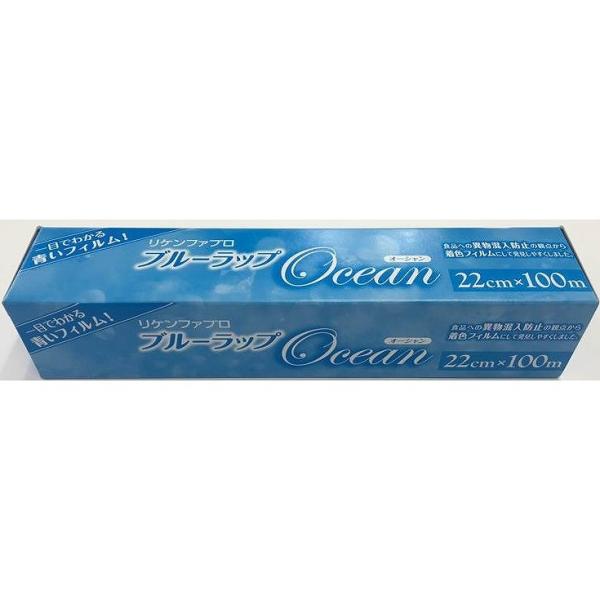 【発売日：2024年02月19日】【商品説明】食品に混入することを防止するために、フィルムをブルーに着色しています。商品区分：全成分：軟質ポリ塩化ビニル樹脂フィルムメーカー名：リケンテクノス生産国：日本内容量：100m