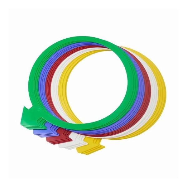 【発売日：2026年02月24日】20枚組(5色×各4枚)サイズ：(W)400 ×(L)474 ×(T)2 mm/(内径)356 mm生産国：台湾製