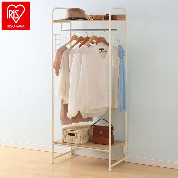 【発売日：2023年12月14日】■商品説明シワなく衣類を収納するのに適したデザイン性のあるスタイルハンガーです。棚板には帽子やカバンなどのファッション小物の収納ができ、サイドのメッシュパネルは、フックなどを利用しカバンやストール、アクセサ...