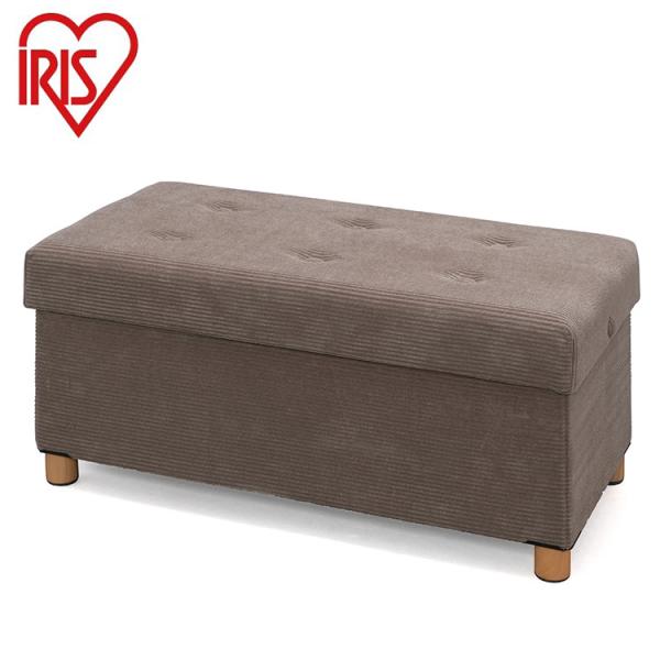 【発売日：2023年06月06日】■商品説明１台４役の多機能収納スツールです。イスとしての使用はもちろん、オットマンとしてもお使いいただけます。大きい物も小さい物も収納可能です。座面を裏返すと、簡易テーブルになり、ゴムで座面を固定することで...