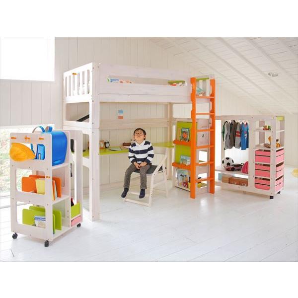 【発売日：2015年02月26日】【サイズ】 ロフト本体：幅 202.5×奥行 104.5×高さ 108.5cmハシゴ単体：幅 43×奥行 8×高さ 177cm ・ロフト＋ハシゴ＋ベッド 幅 202.5×奥行 112.5×高さ 186cm【...