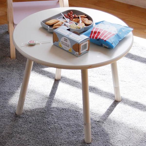 【発売日：2022年08月25日】【商品説明】シンプルさの中にアクセントとしてナチュラルな脚をデザイン。【サイズ】幅565×奥行565×高さ395(mm)商品重量：3.6kg【材質】天板：化粧繊維板脚：天然木(ラバーウッド材)、ラッカー塗装...