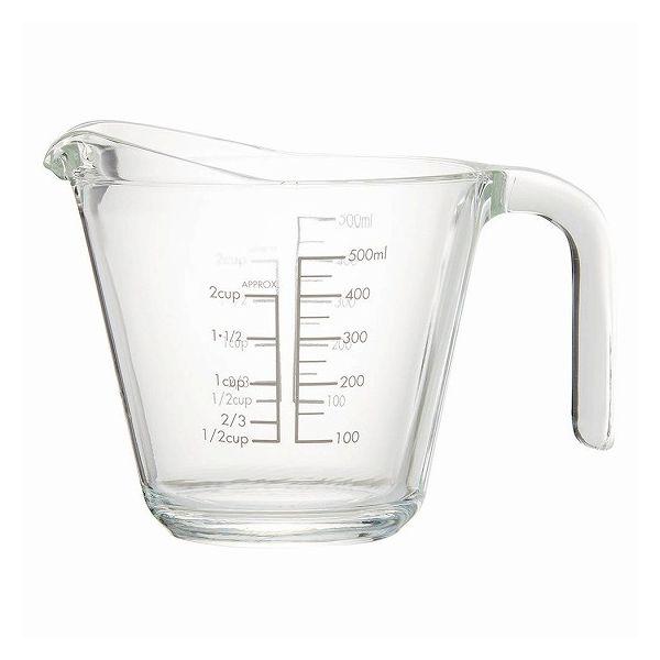 【発売日：2022年10月05日】【商品説明】電子レンジ・オーブン・食洗器対応の耐熱ガラス製メジャーカップ内側から見えるメモリがポイント 【商品サイズ(mm)】173×128×123【材質】ガラス:耐熱ガラス【生産国】ガラス:日本【重量(g...