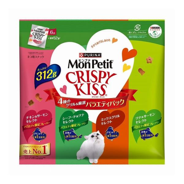 【発売日：2025年07月31日】【商品説明】お魚・お肉第１主原料のクリスピーなおやつ〇賞味期限別途パッケージに記載※仕入れ元の規定により3ヶ月以上期限の残った商品のみ出荷致します〇保存方法別途パッケージに記載〇原産国米国〇メーカー名ネスレ...