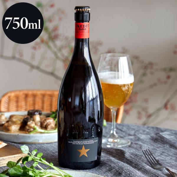 【発売日：2024年06月28日】【商品説明】三ツ星レストラン『エルブジ』の天才シェフとスペインNo.１ソムリエとDAMM社が創り上げた”前例の無い”プレミアビール。※こちらは１本セットです【セット内容】イネディット750ml(1本)【商品...