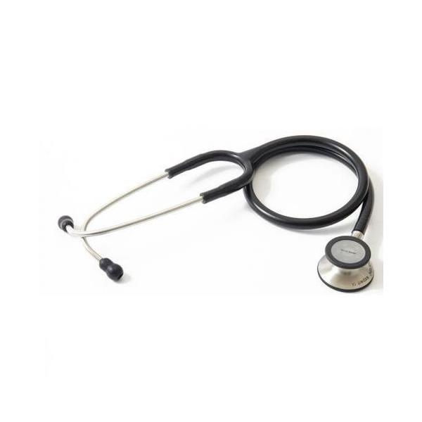 【発売日：2022年09月09日】高い聴音効率と洗練されたデザインのステンレス聴診器。●全長77センチのロング仕様一般的な聴診器よりも長めのチューブは、取り回しやすく患者様と適切な距離を保つことができます厚手加工のチューブは周囲の雑音への遮...