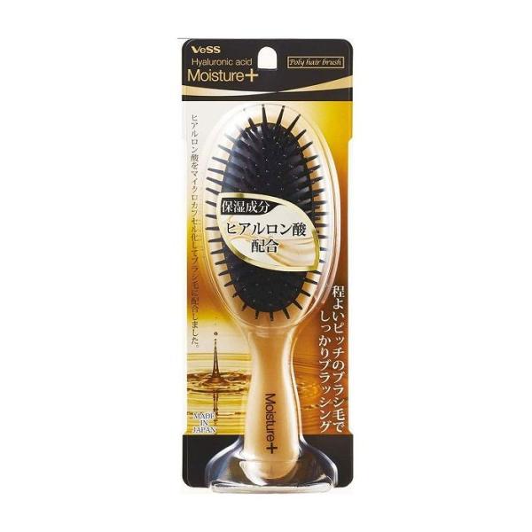 【発売日：2020年09月11日】【発売元:ベス工業】美しい髪のために、保湿成分ヒアルロン酸を配合!程よいピッチのブラシ毛でしっかりブラッシング。保湿成分ヒアルロン酸をマイクロカプセル化してブラシ毛に配合しました。個装サイズ:74X196X...