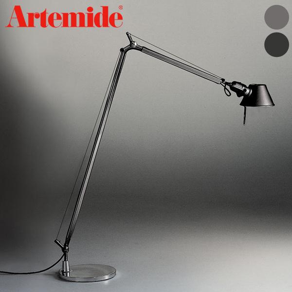 【発売日：2023年09月20日】商品名：TOLOMEO READING FLOOR BLACKランプ：E17 ミニクリプトンランプホワイト 60Wタイプ×1サイズ：高さMAX1670mm 巾φ230mm 奥行MAX1020mm質量：5.2...