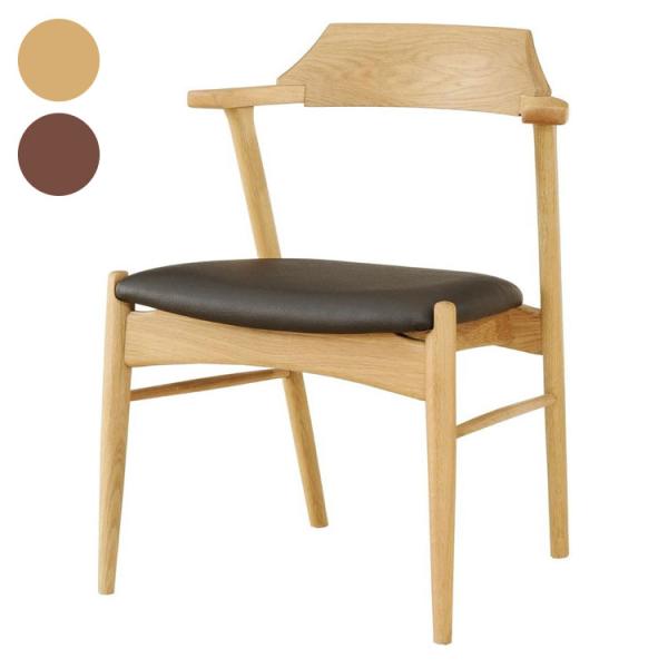 【発売日：2025年04月15日】【商品説明】オーク材をふんだんに使用し、多彩なバリエーションに無駄のないシンプルデザインとオークの質感は、長い期間使っていただくことで存在感を増し、愛着が生まれます。北欧調ダイニングチェア、YUMEシリーズ...