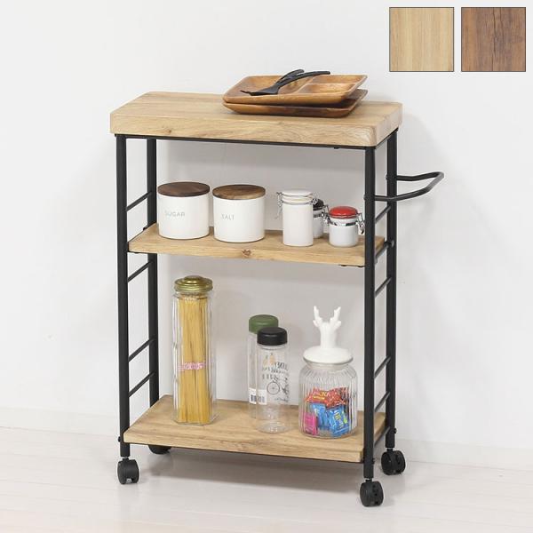 【発売日：2022年08月09日】■サイズ：幅62(50)×奥行25×高さ72cm■重量：約5.5kg■生産国：中国■材質：天板・棚板＝合成樹脂化粧繊維板、脚＝スチール 組立式 ■詳細：可動棚(高さ)1段目 上15.5cm 下40.5cm ...