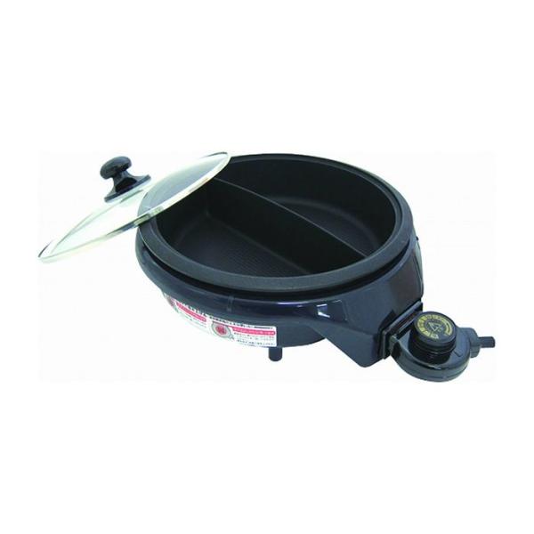 【発売日：2020年08月28日】【電源さえあれば、どこでもすぐに2種類の味】・二つの料理が同時にできる、とっても欲張りなグリルパン！・カレーなら甘口と辛口が同時に作れてお好みの辛さを楽しめます！・すき焼きとしゃぶしゃぶの贅沢分け！・揚げ物...